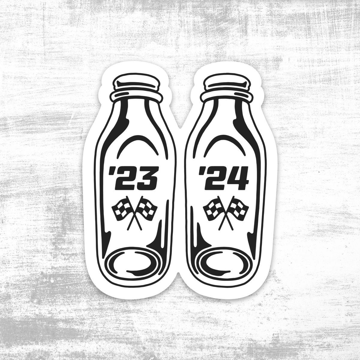 2 Time Sticker – Josef Newgarden Store
